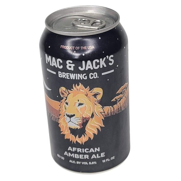Mac & Jack's Brewing Co | Other | Mac Jacks African Amber Ale Empty ...
